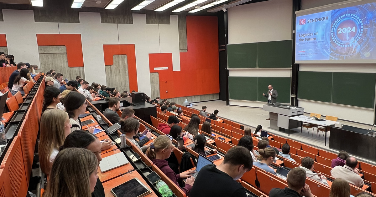 Gastvortrag Erik Wirsing (DB Schenker) - TIE - TU Dortmund